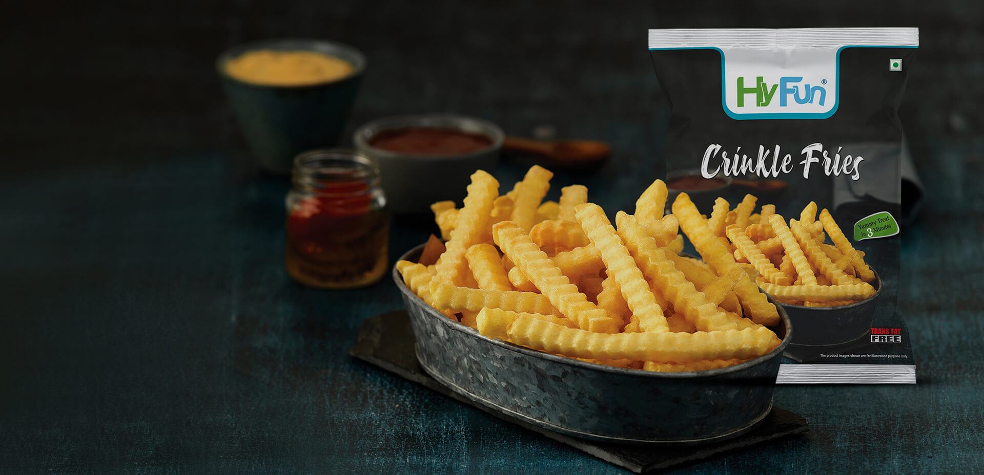 HyFun Frozen Snacks: Buy the tastiest, 100% Veg. Frozen Snacks online ...